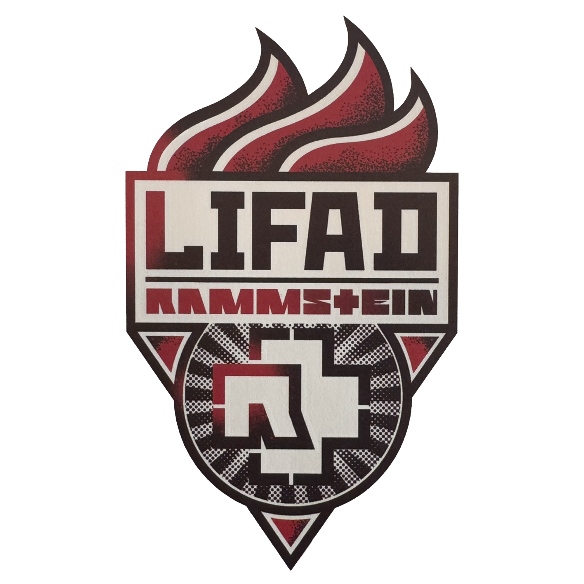 Temporary Tattoo ”LIFAD Fackel” | Rammstein-Shop