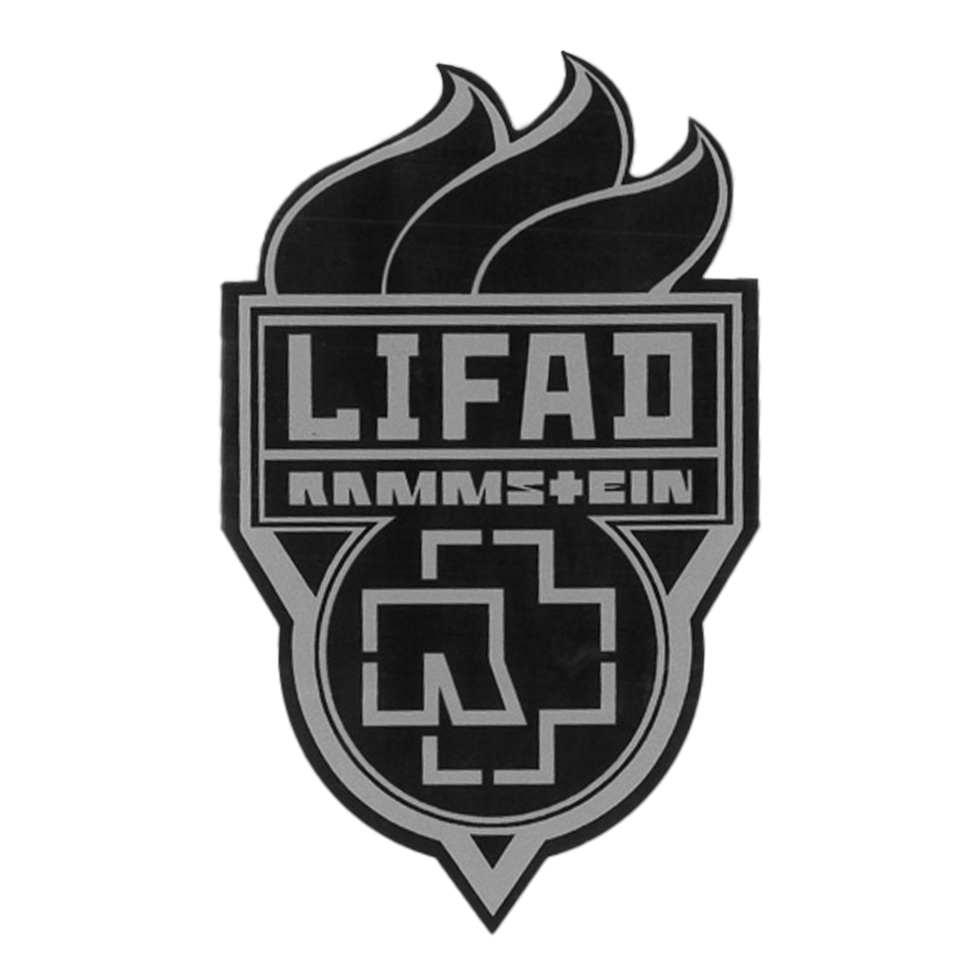 Sticker ”LIFAD Fackel” | Rammstein-Shop